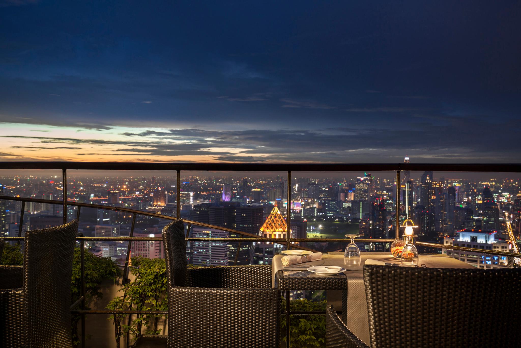 Vertigo Rooftop Restaurant & Bar | Bangkok Skyline Dining | Banyan Tree ...