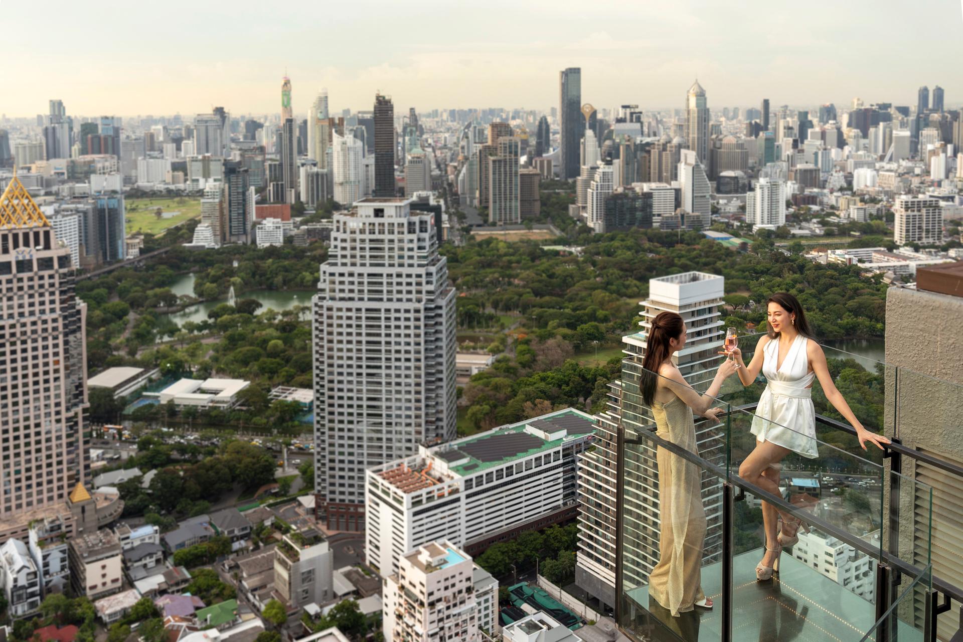 Moon Bar | Sky Bar Bangkok with Panoramic City Views | Banyan Tree Bangkok