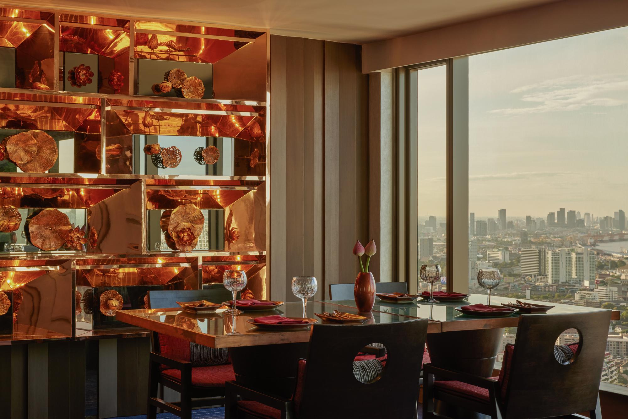 Saffron Thai Restaurant Bangkok | Fine Dining with City Views | Banyan ...