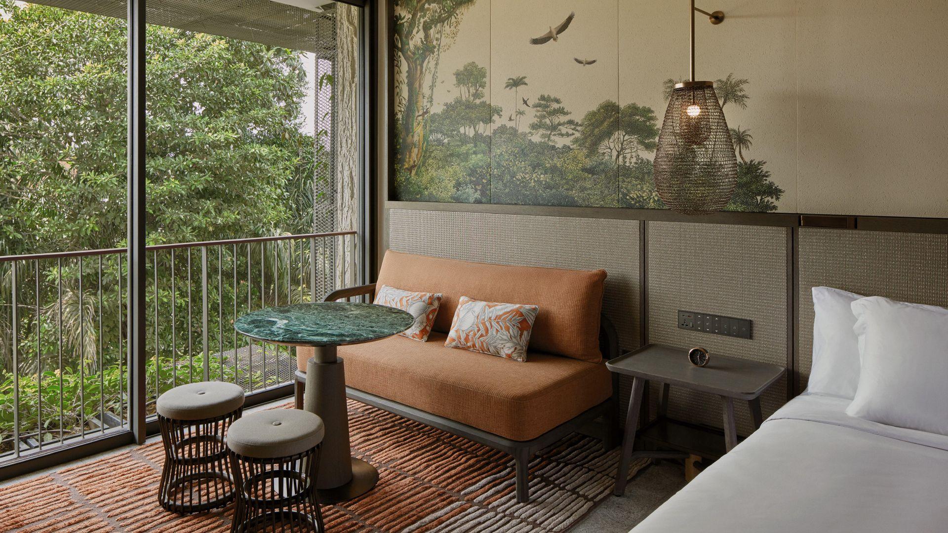 Retreat Double Twin Beds Room | Mandai Rainforest Resort by Banyan Tree