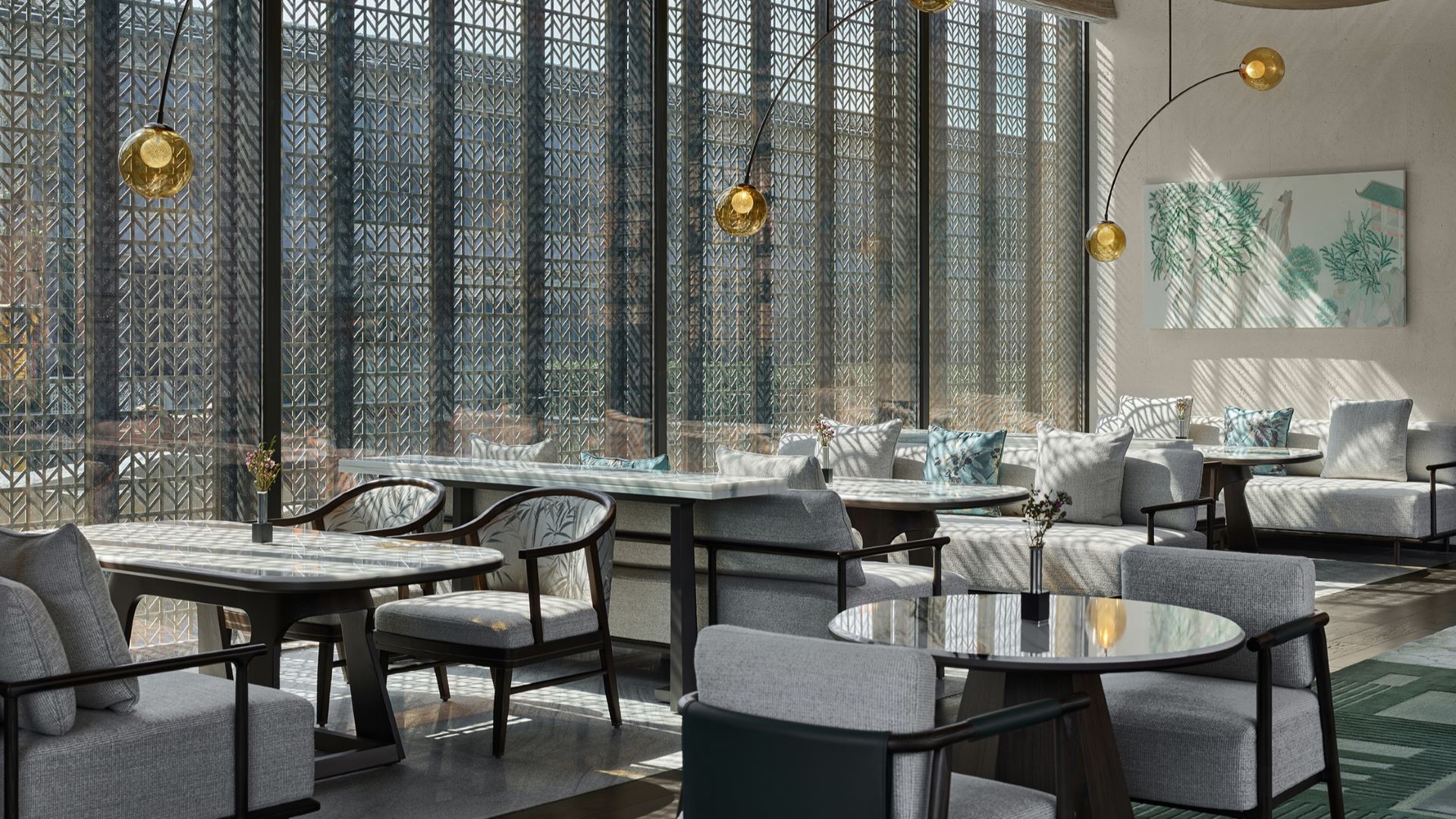 Lobby Lounge - Afternoon Tea | Banyan Tree Suzhou Shishan