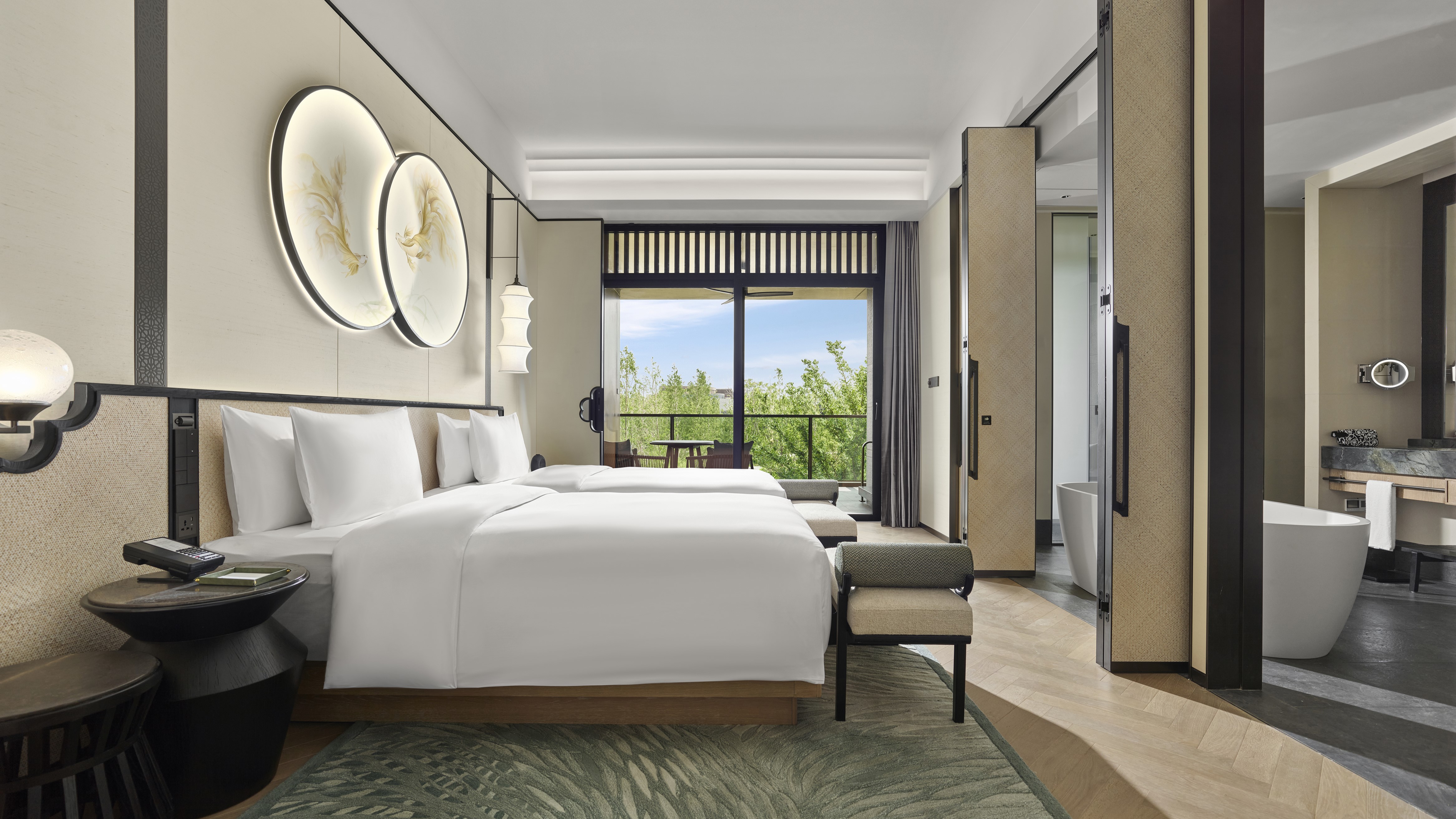 Lagoon View Pool Room Twin | Banyan Tree Yangcheng Lake